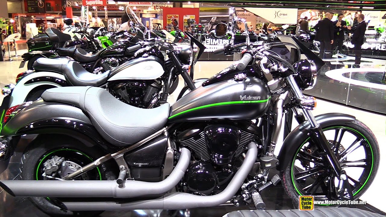 2015 Kawasaki Vulcan 900 Custom - Walkaround - 2014 EICMA Milan ...