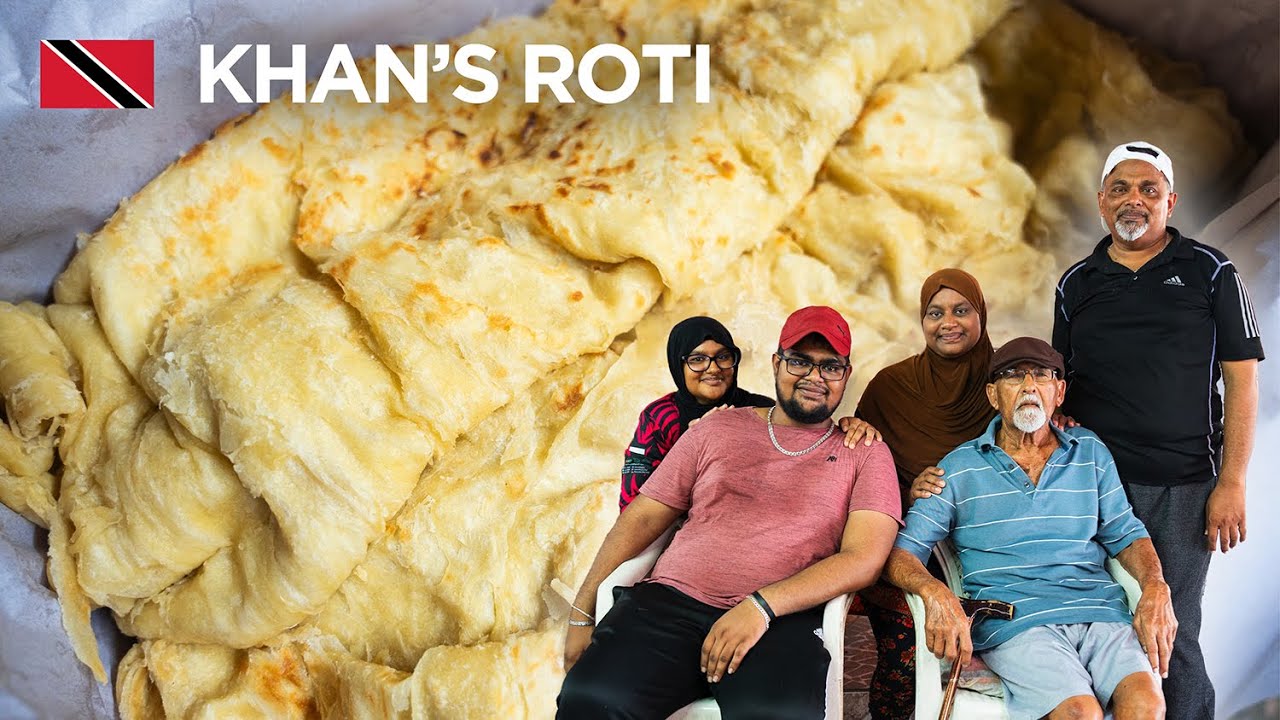 3 Generations of Buss Up Shut/Paratha Roti Makers in Trinidad & Tobago ...