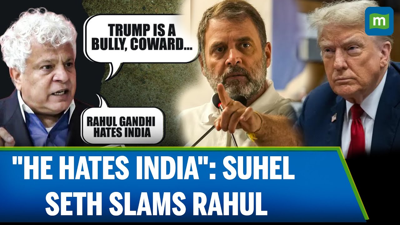 Trump Tariffs | Suhel Seth Slams Rahul Gandhi & Trump’s “Dead Economy” Jibe at India - YouTube