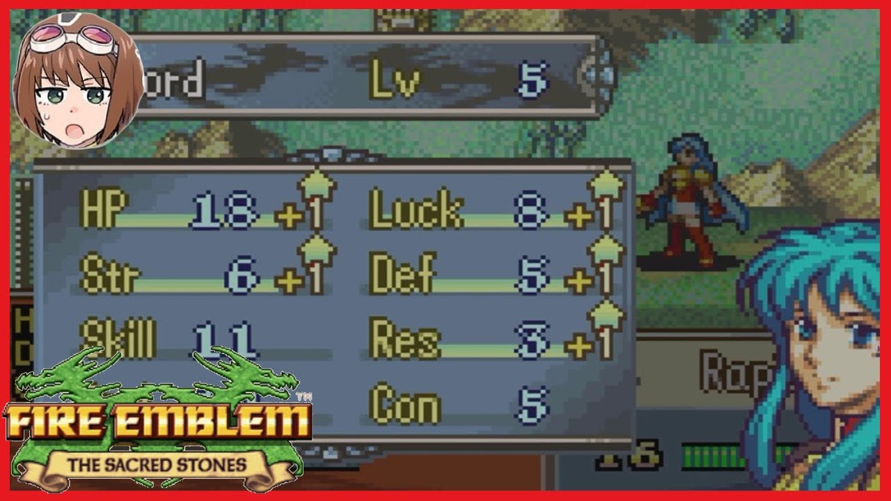Fire Emblem Sacred Stones (VOD) - (part 1) Blessed Erika - YouTube