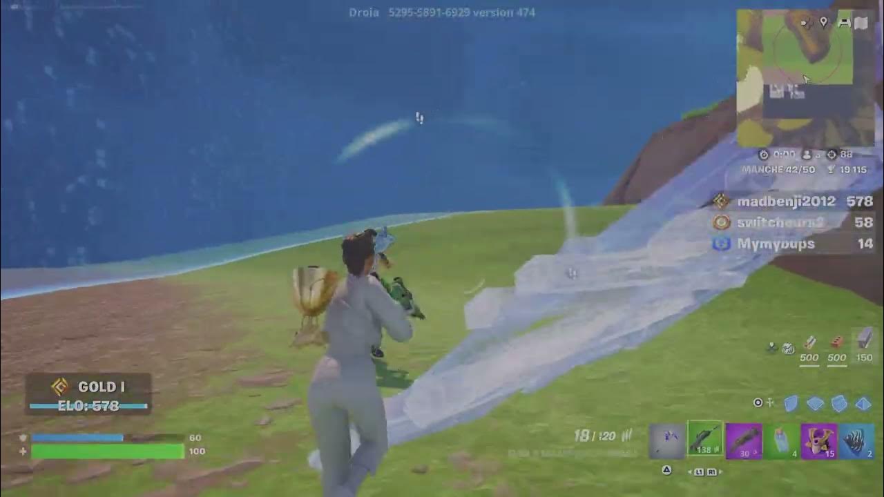 Fortnite je joue avec les abo en 1v1v1v1 - YouTube