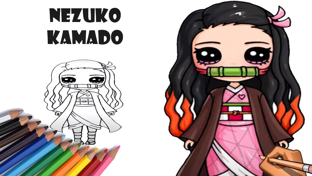 HOW TO DRAW NEZUKO - YouTube