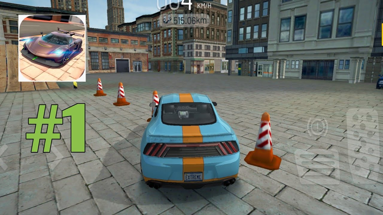 Extreme car driving simulator! Mustang GT Gameplay! Android & ios - YouTube