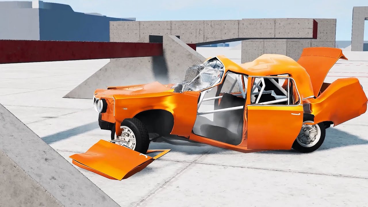 BeamNG.drive Ultra / full collision, damaged vehicles, smashed cars ...