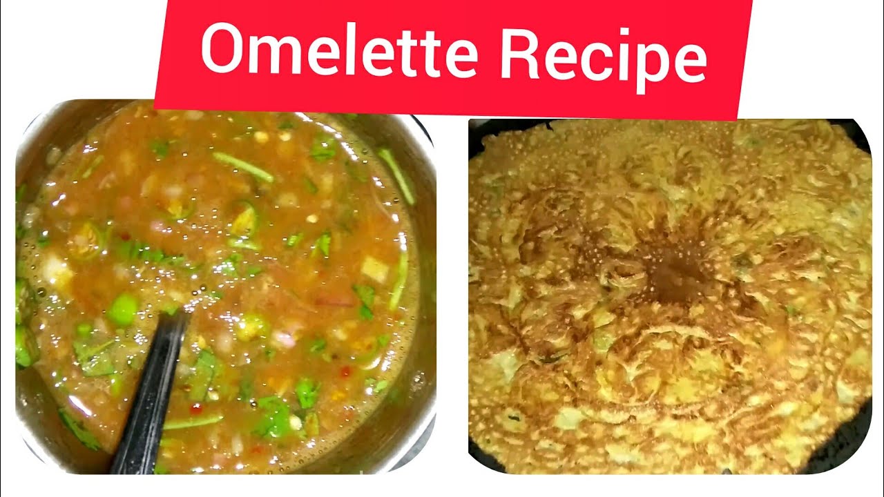 Omelette Recipe | Omelette Recipe in Indian Style | How to make omlet ...
