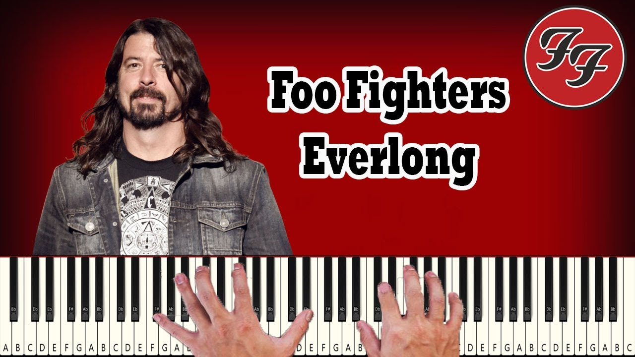 Foo Fighters - Everlong - PIANO TUTORIAL - YouTube