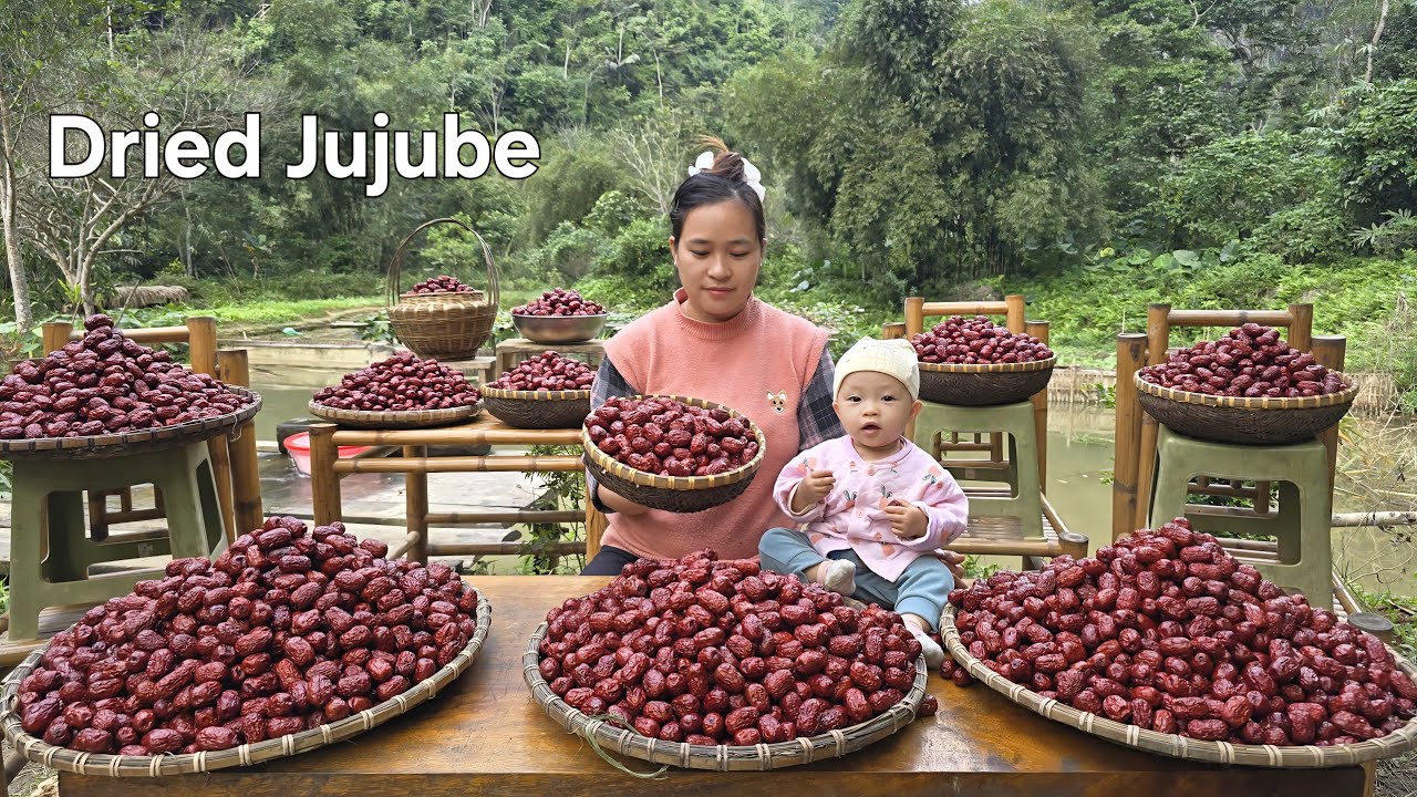 4 Dishes from Dried Red Jujube in Just 2 Days | Traditional Cooking at ...