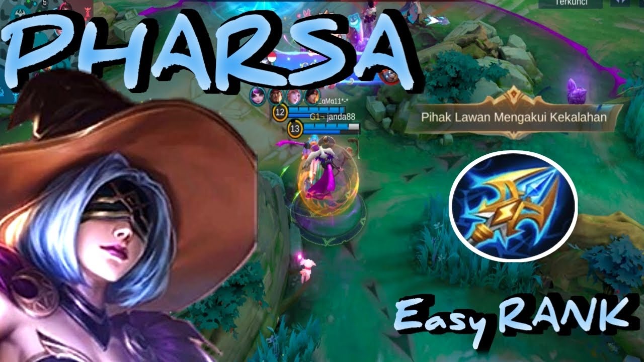 Gameplay PHARSA Easy Solo RANK after Buff in new Patch , Enemy Surrend ...