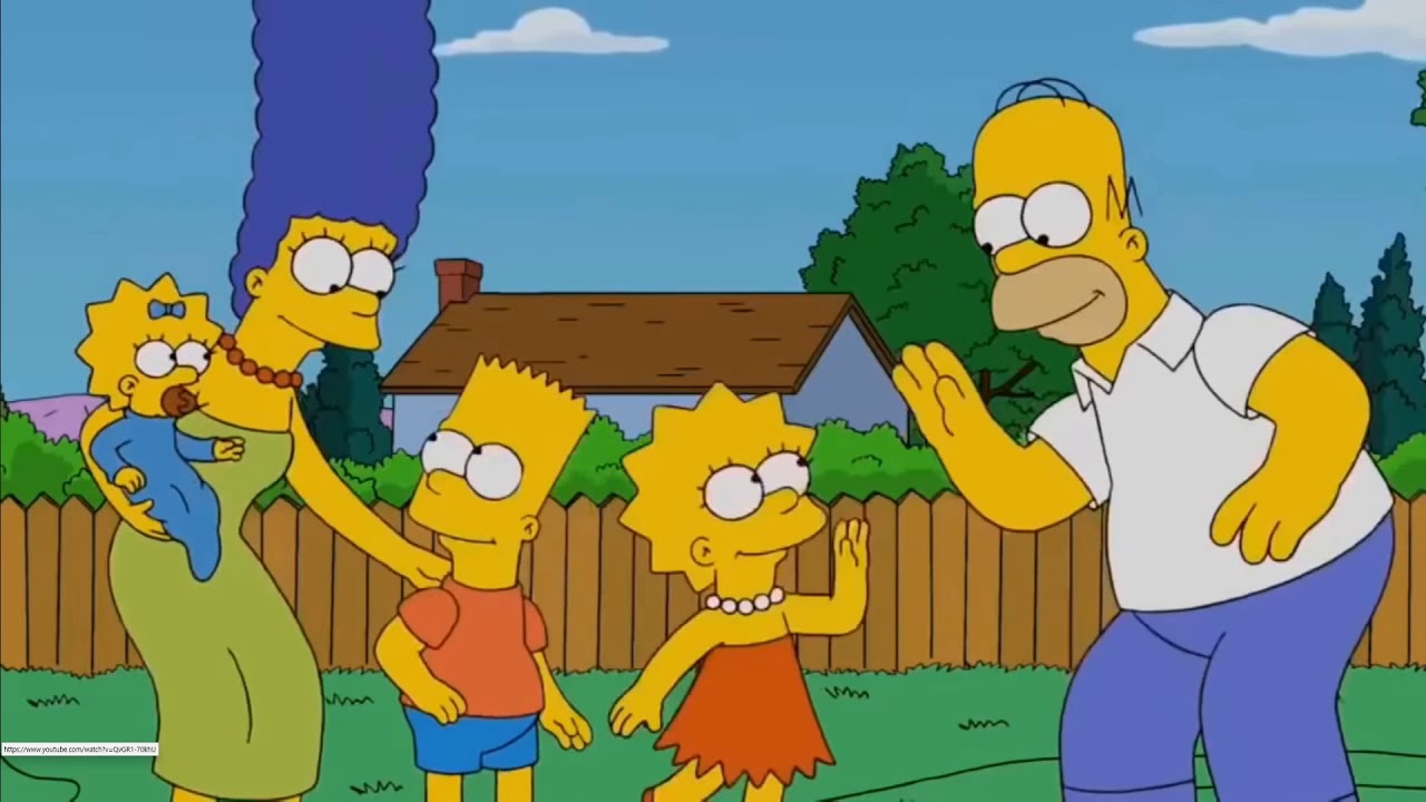 The simpsons (심슨) Wind power solution of the Homer's family - YouTube