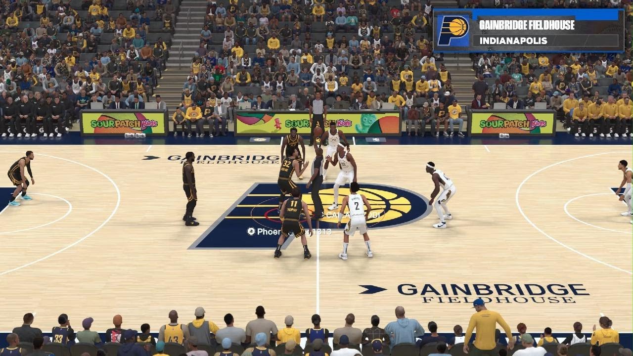 NBA 2K24 GSW Vs. IND - YouTube