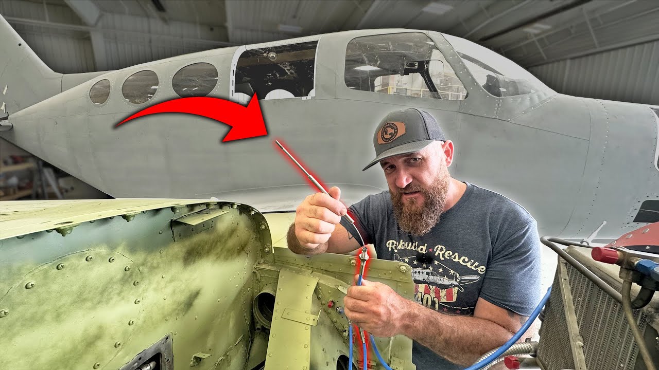 This HAPPENED Working On The Free Abandoned Airplane - YouTube