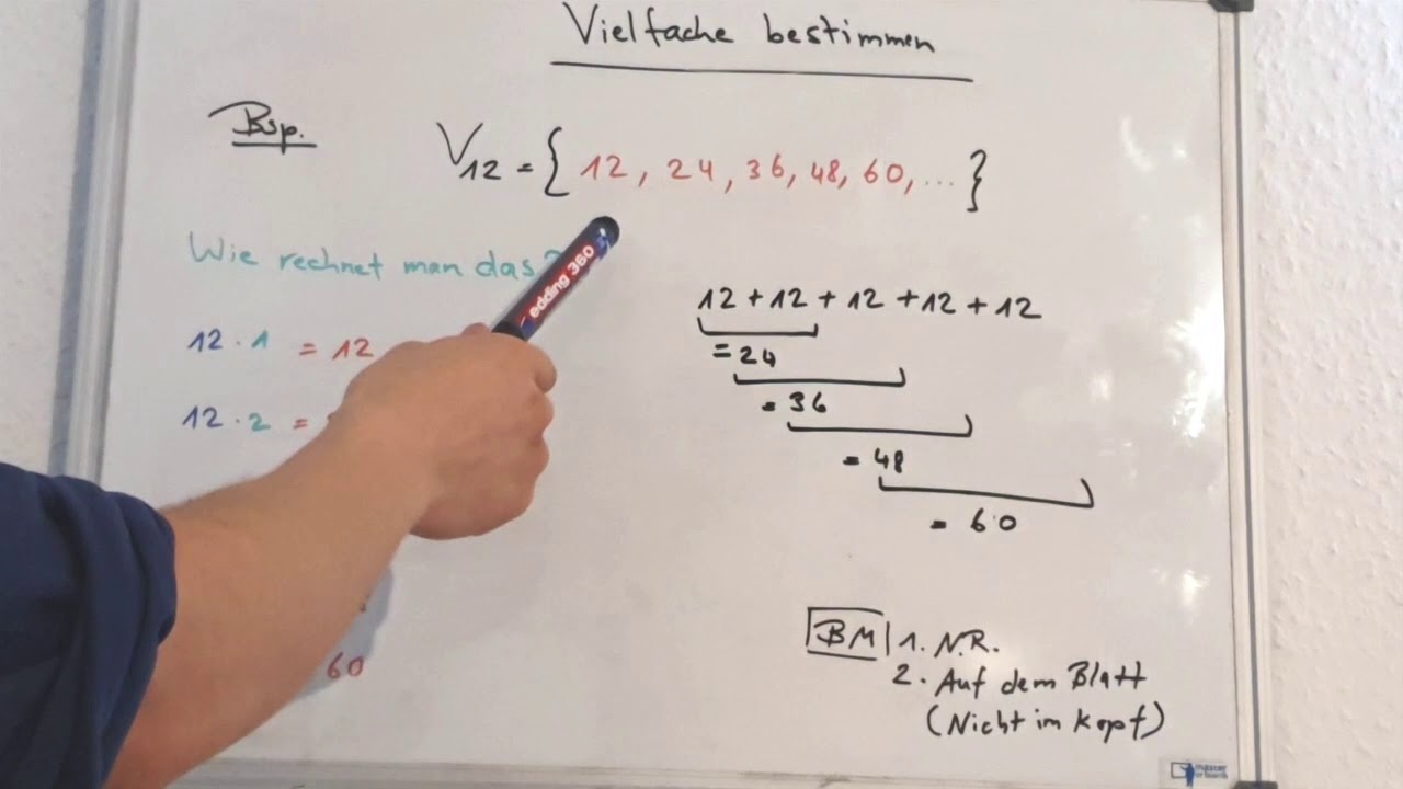 Vielfache-Menge bestimmen - YouTube