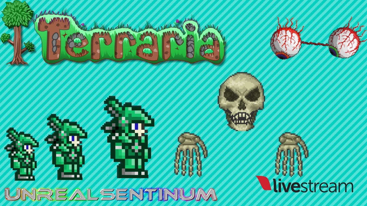 Terraria Live Stream - Diving Deep into the jungle - YouTube