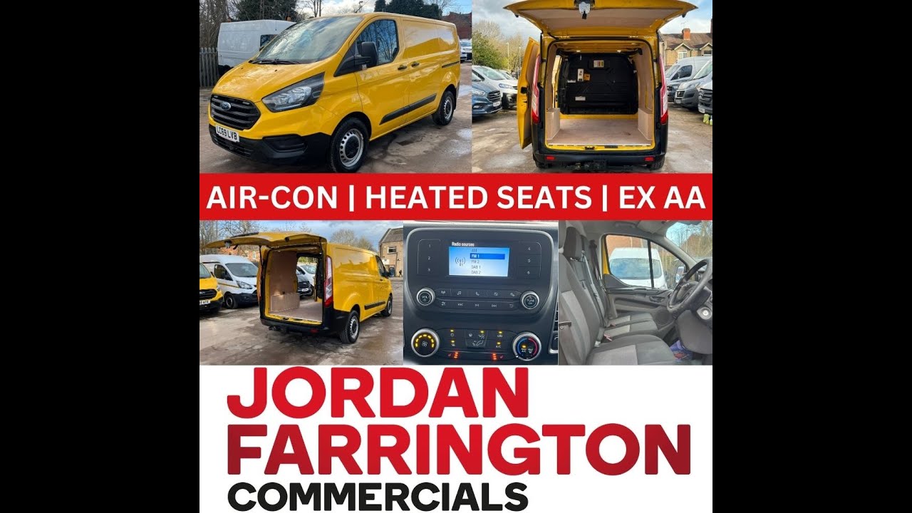 2019 '69 reg' FORD TRANSIT CUSTOM SWB (EURO 6) VAN WITH AIR-CON - WALK ...