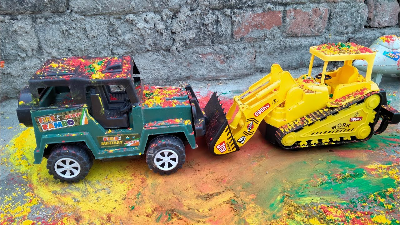 gadi wala cartoon tractor wala cartoon - YouTube