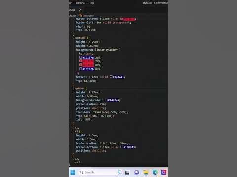 Spiderman Animation Using HTML and CSS - YouTube