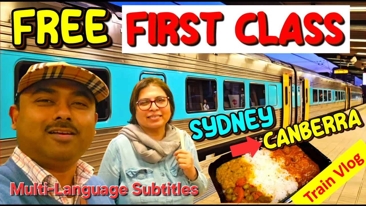 FREE First Class Train Ride Sydney to Canberra - YouTube