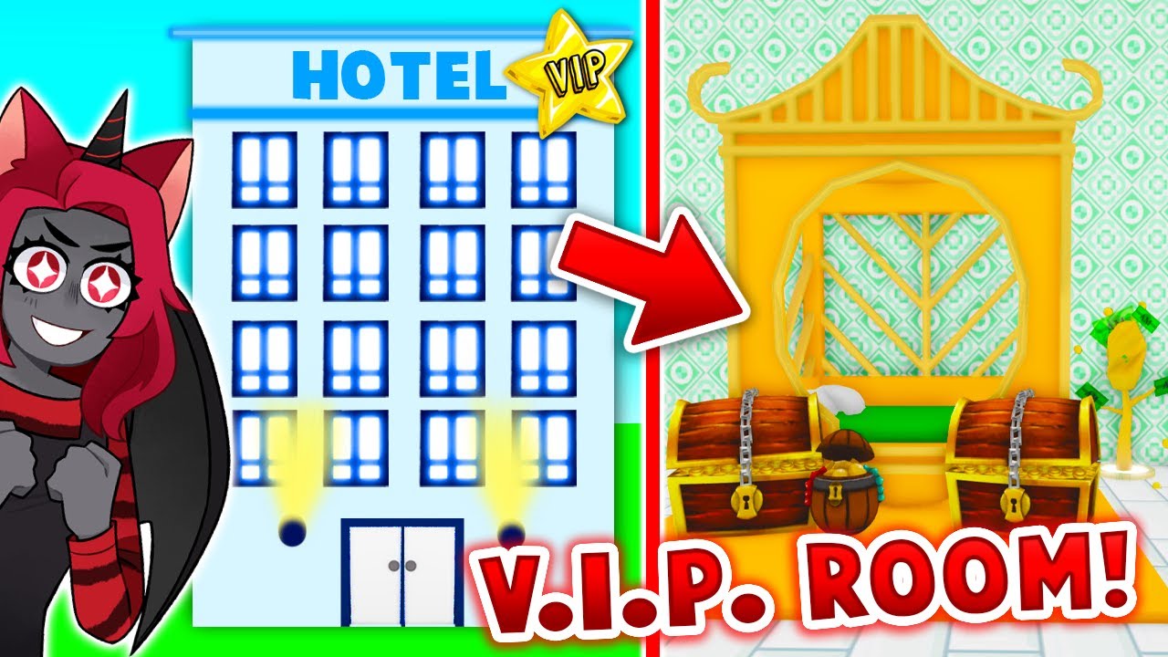 I Got The VIP ROOM In A GRAND HOTEL In Adopt Me! (Roblox) - YouTube