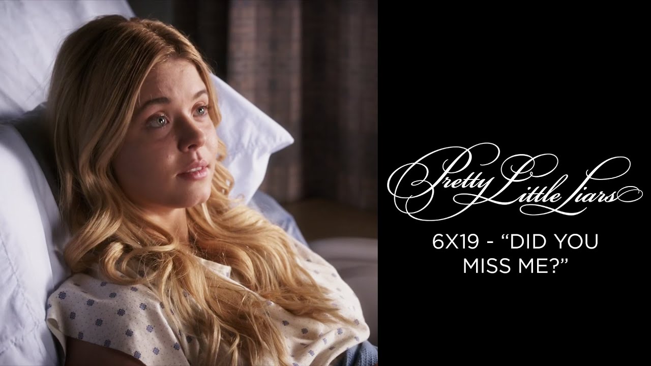 Pretty Little Liars - Elliott Comforts Alison At The Hospital - "Did ...