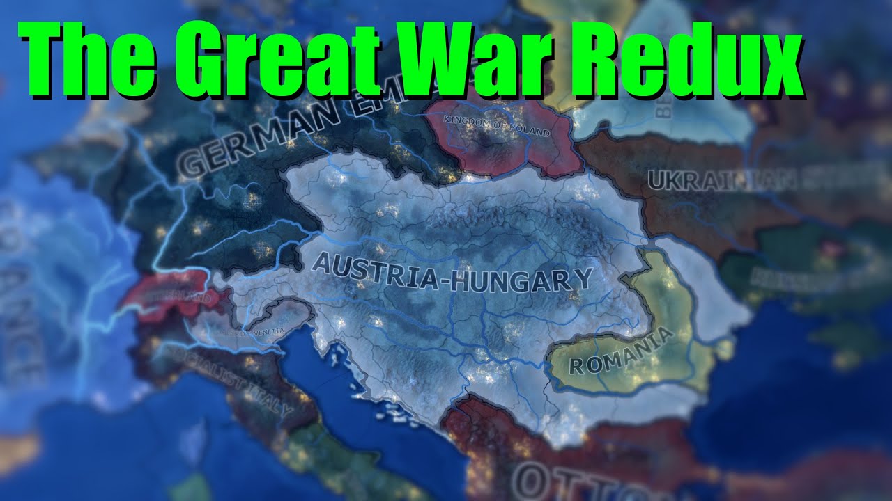 Hearts of Iron 4 - The Great War Redux mod - YouTube