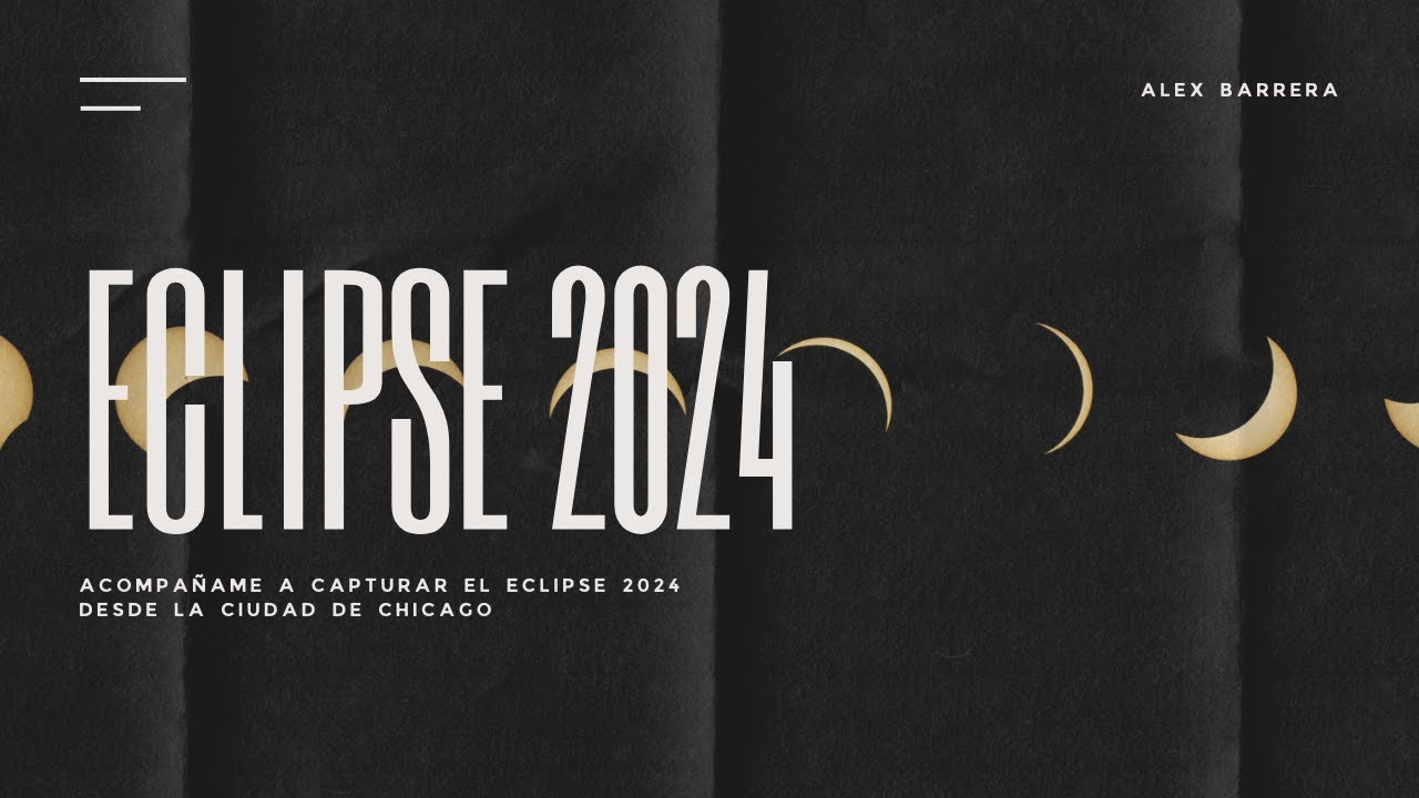 Capturando el Eclipse Solar de 2024! #photography #videography #eclipse2024 - YouTube