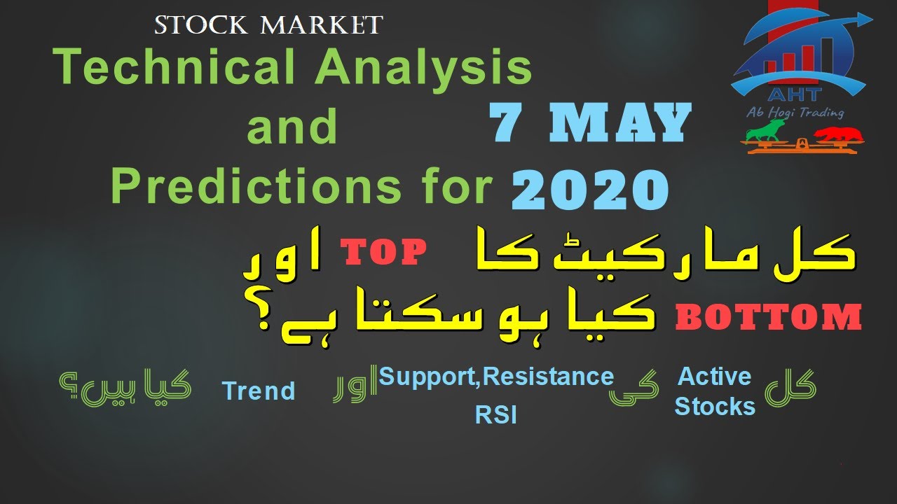 STOCK MARKET || Technical Analysis and Predictions for 7 May 2020 ...