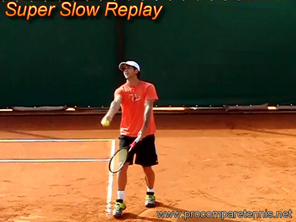 Verdasco Slow Motion Serve (210fps) - YouTube