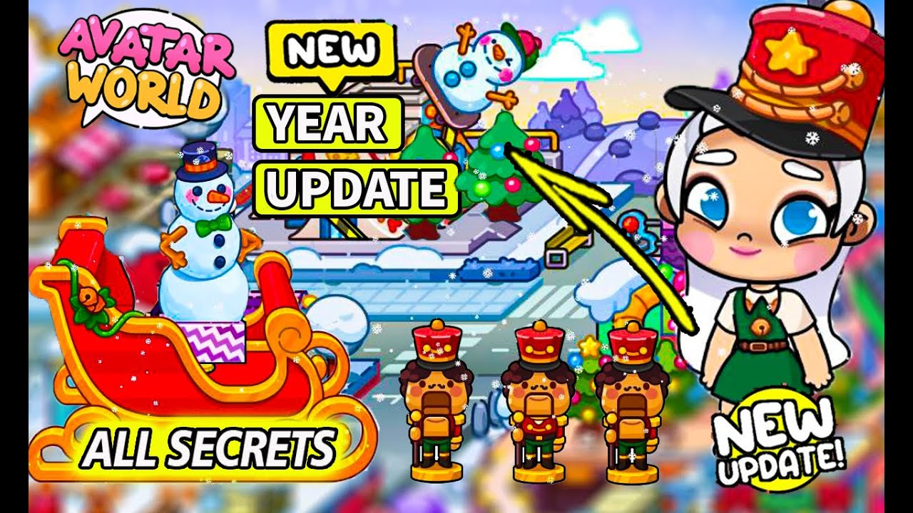 😲🎄NEW Year Update In Avatar World | New Secrets and Hacks | Part 2 # ...