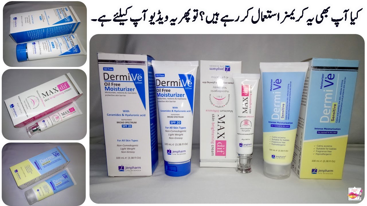 Jenpharm Product Review | Oil Free Moisturiser | Max dif Brightening ...