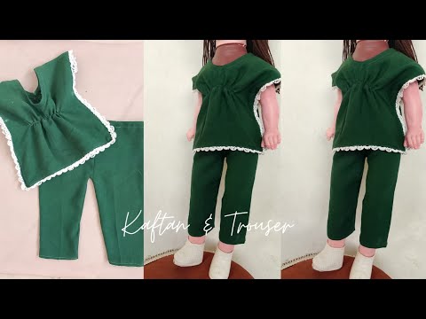 Kaftan dress cutting and stitching tutorial/Beautiful kaftan top for ...