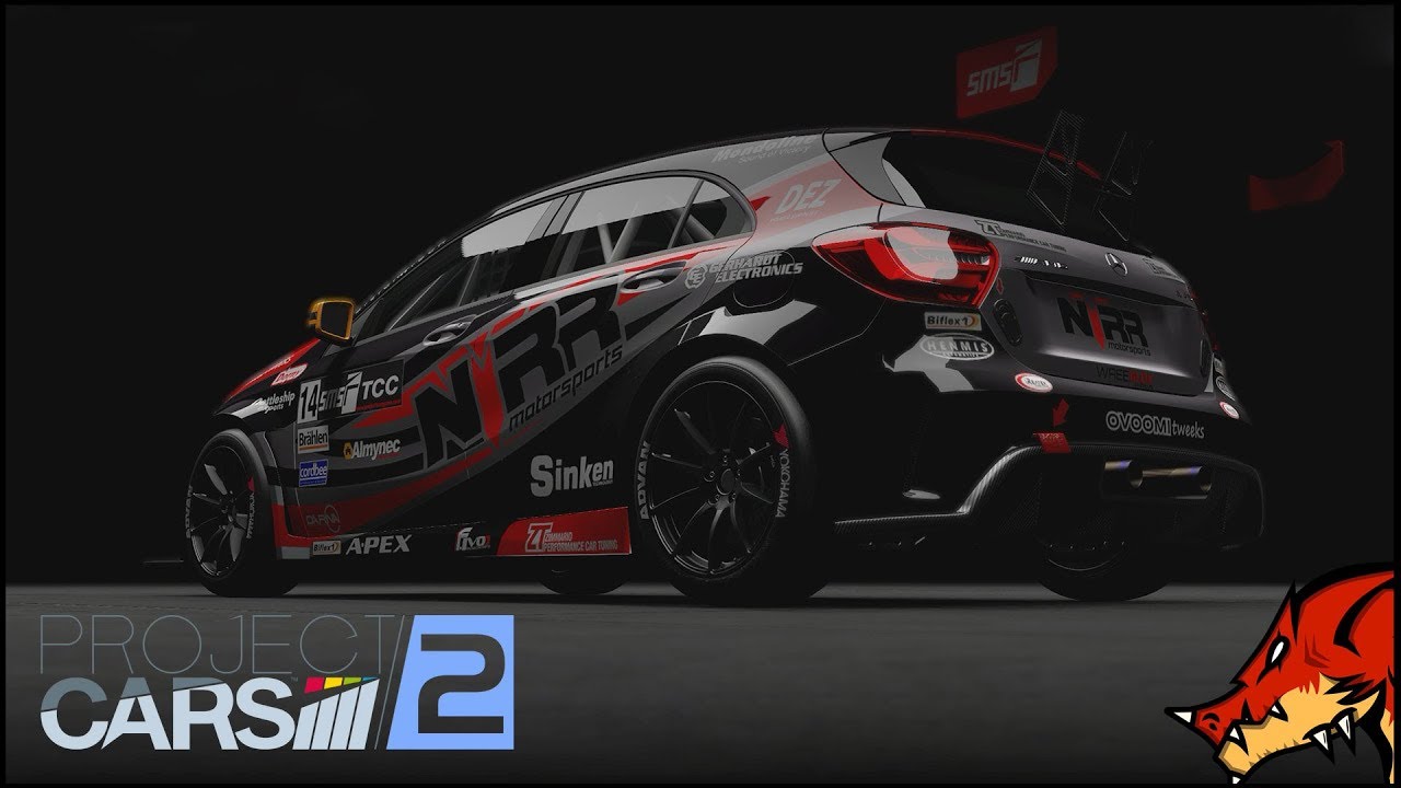 PROJECT CARS 2 - Mercedes A45 Touring (WIP) - YouTube