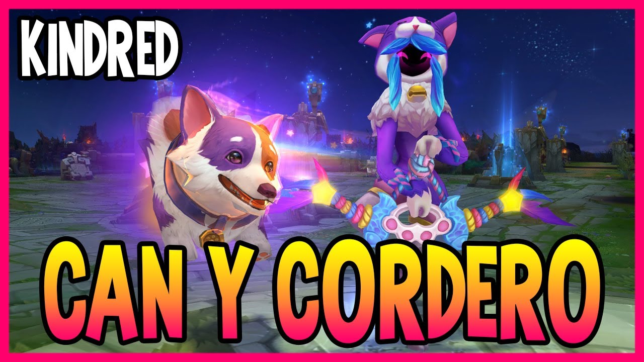 SKIN de Kindred CAN Y CORDERO | League of Legends - YouTube