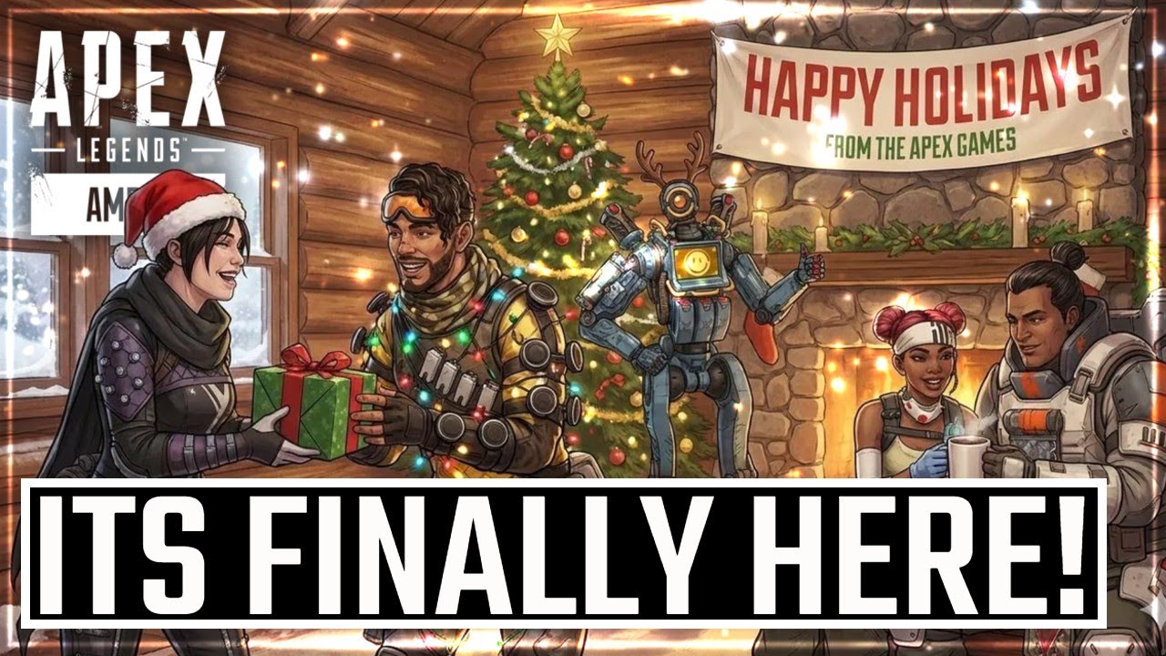 Apex Legends New Christmas Gifts Updates For Players - YouTube