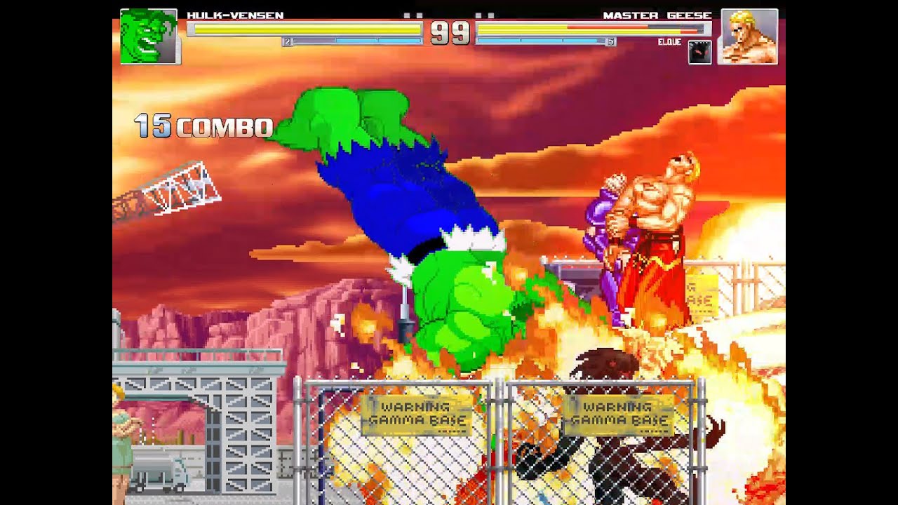 Hulk(Vensen) vs Master Geese, Elque, & Cheap Boss Type - YouTube