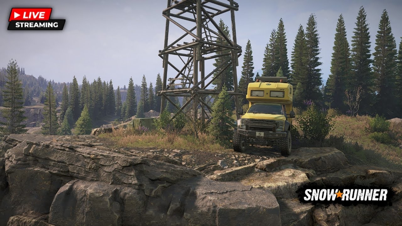 Scandinavia Ep. 2 Snowrunner Livestream #live #livestream - YouTube