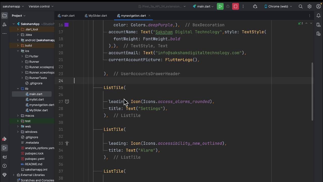 Application Development Using Flutter part-13 - YouTube