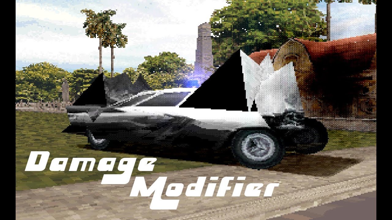 Driver 2 - Damage Modifier Cheat - YouTube