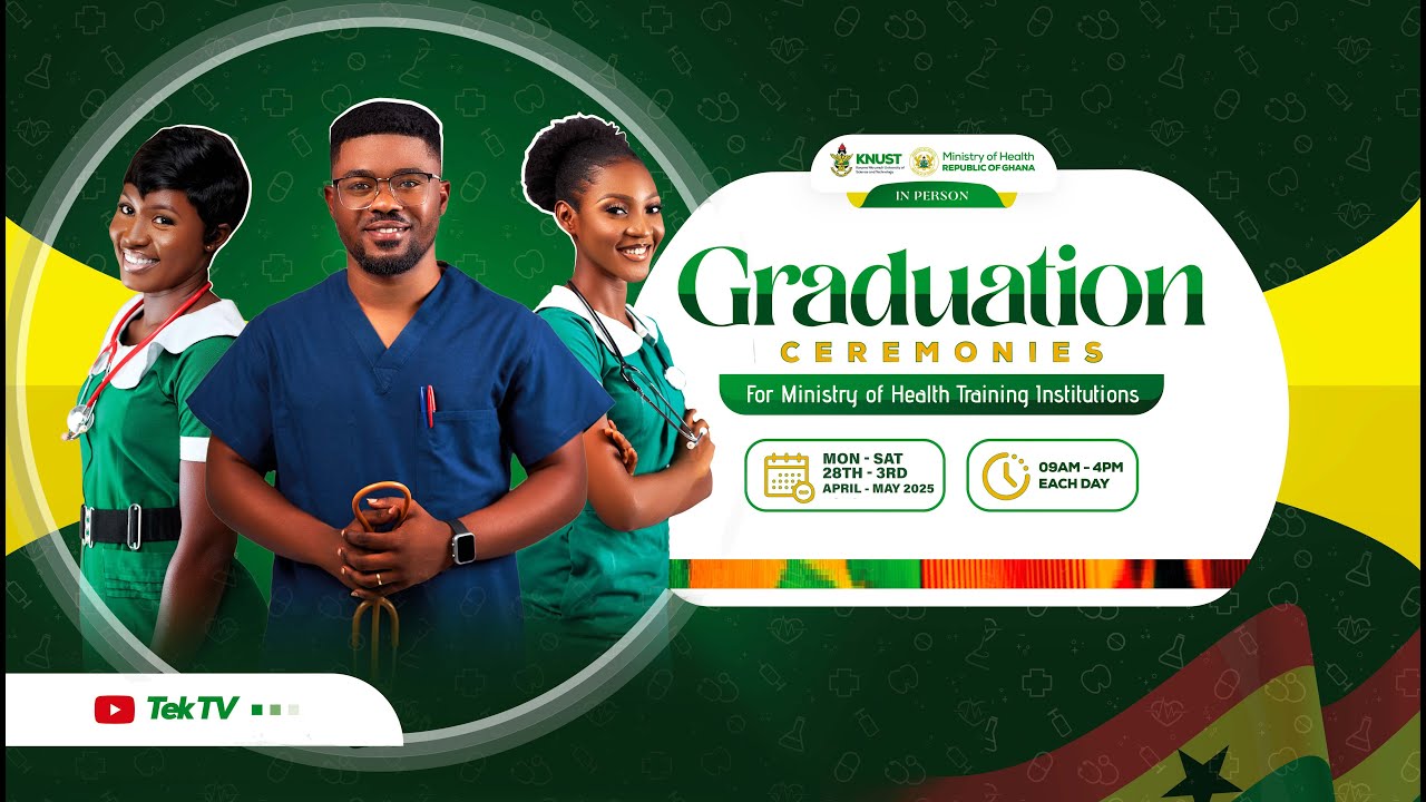 Graduation Ceremonies For Ministry of Health Training Institutions 2024 ...