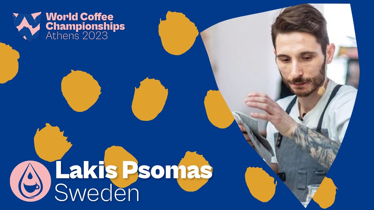 Lakis Psomas, Sweden — 2023 World Brewers Cup: Round One - YouTube