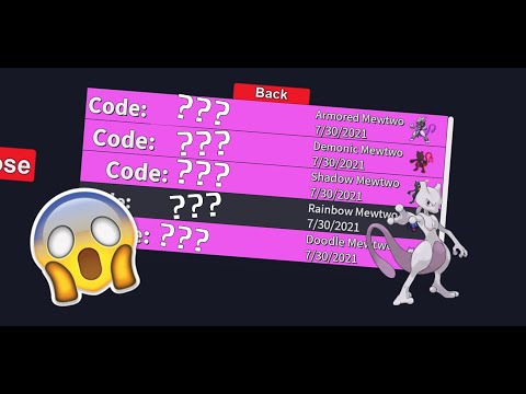 THIS NEW PROJECT POKEMON GIVE 5 CODES RESKIN MEWTWO LV. 95 FREE! - YouTube