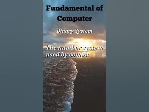 fundamental of computer | Binary system | computer course - YouTube