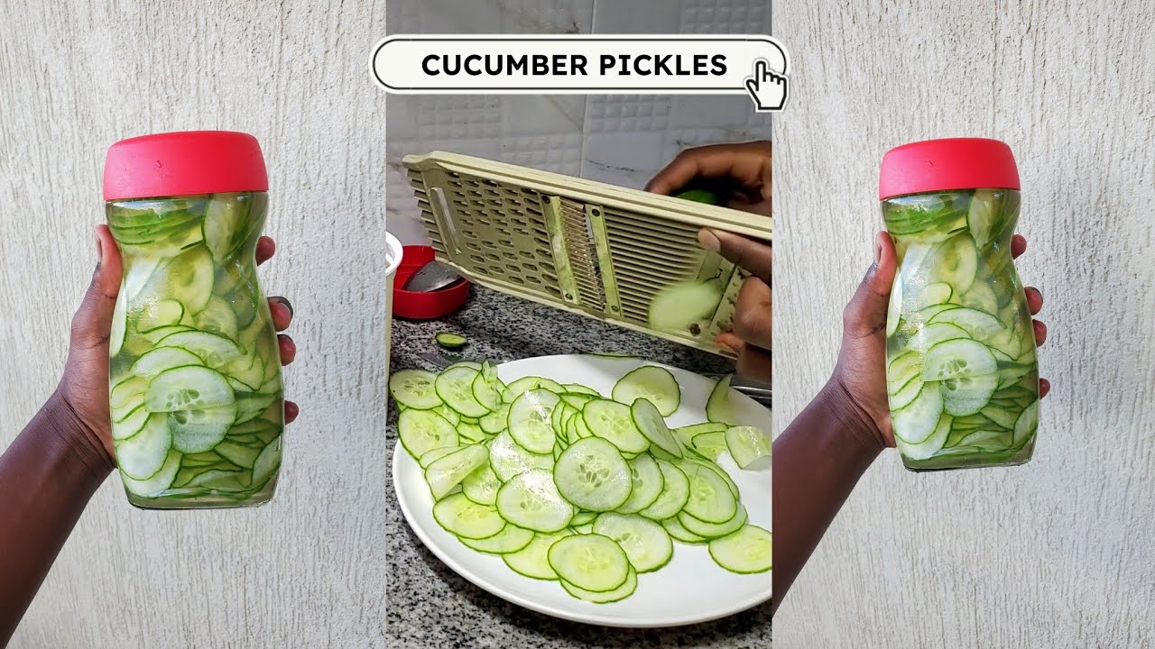 Cucumber Pickles Recipe || How to make pickles from scratch at home || Cucumber pickles - YouTube