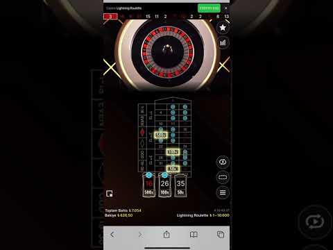 5 BİN İLE 250.000 TL LİGHTNİNG RULET REKOR KAZANÇ! #rulet