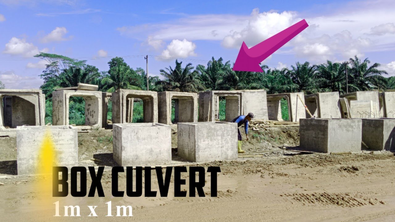 Box Culvert || Metode Pengangkatan box culvert || Box culvert lifting ...