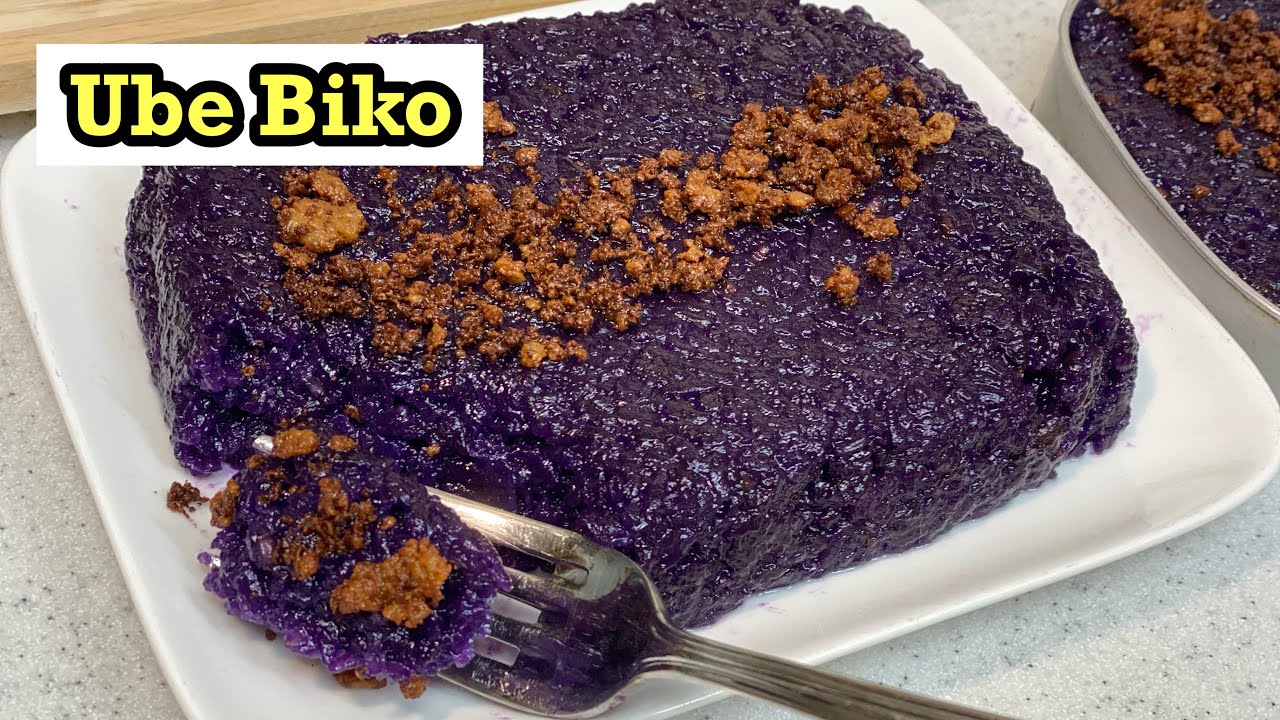 How to cook UBE BIKO - YouTube