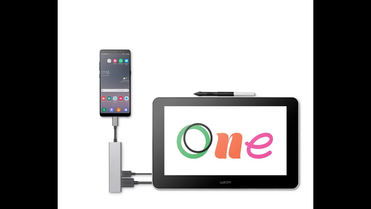 Wacom One Android Connection - YouTube