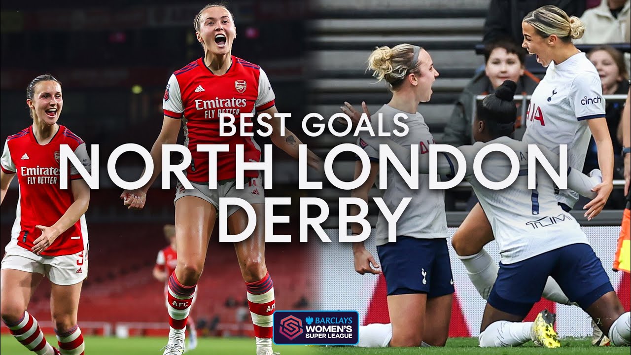 The Best North London Derby Goals 💥 | Arsenal v Tottenham Hotspur ...