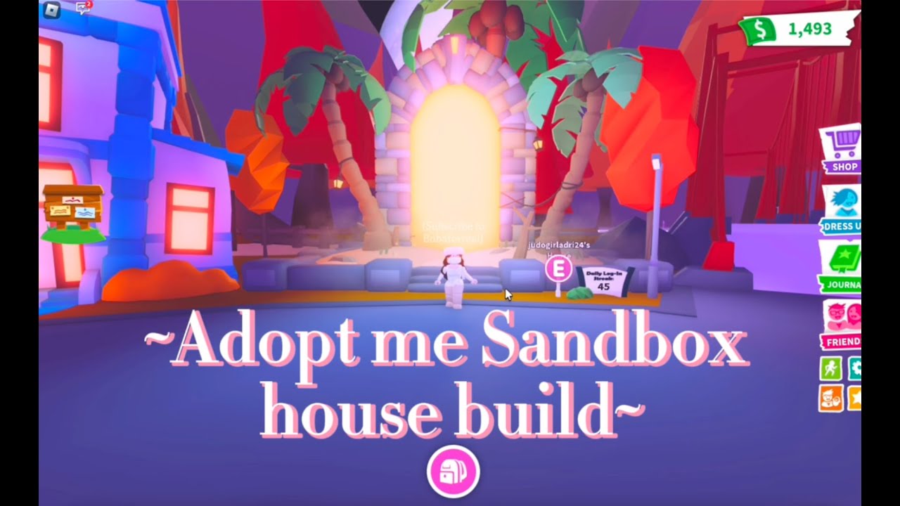40k Adopt me Sandbox House Tour - YouTube