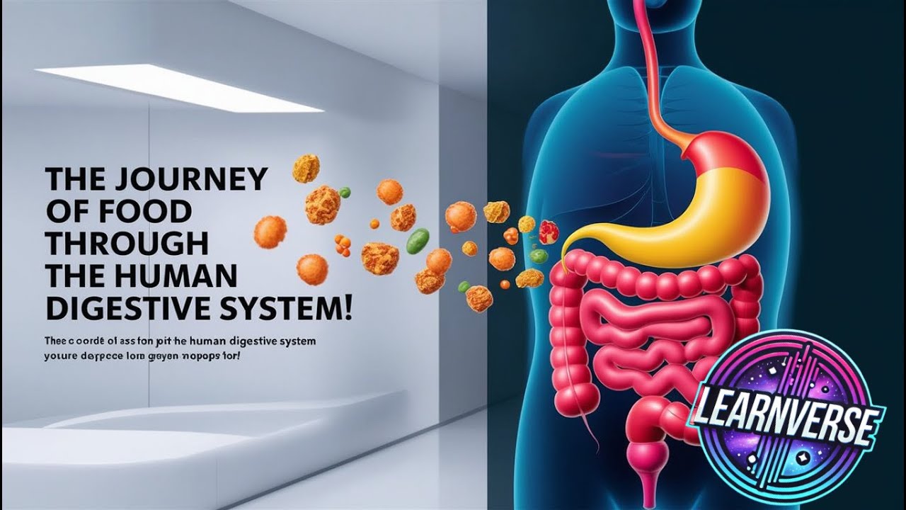 The Journey of Food Through the Human Digestive System! - YouTube
