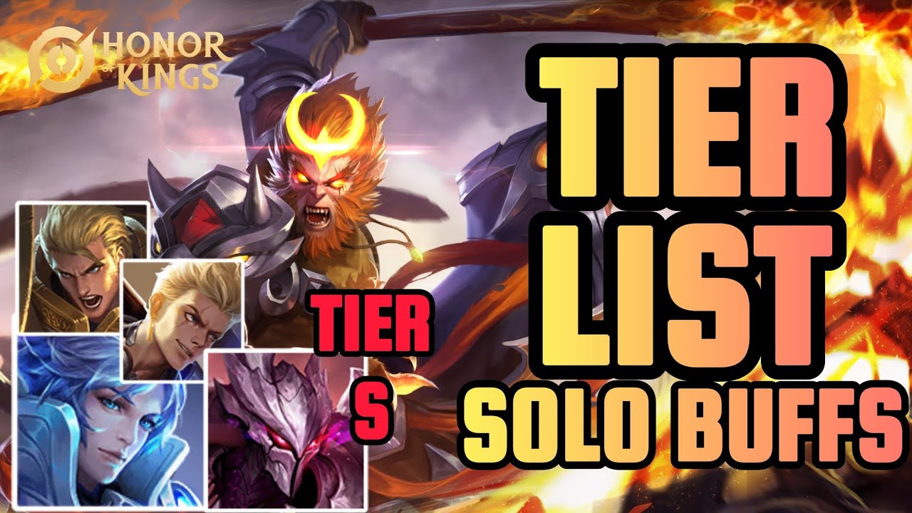 📈 TIER LIST Wukong Buff? ⚠️Cambios EXTREMOS en el meta! #honorofkings # ...